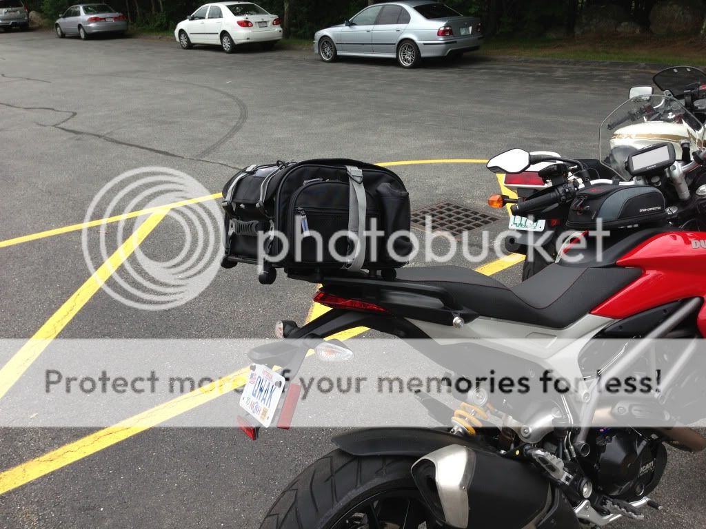 Luggage rack from Bang Fabrication | Ducati Hypermotard Forum