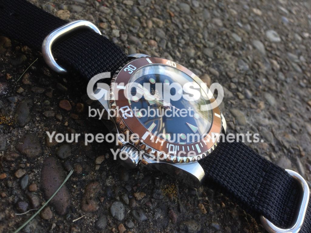 Invicta 8926OB Mod Brown Snowflake mod | WatchUSeek Watch Forums