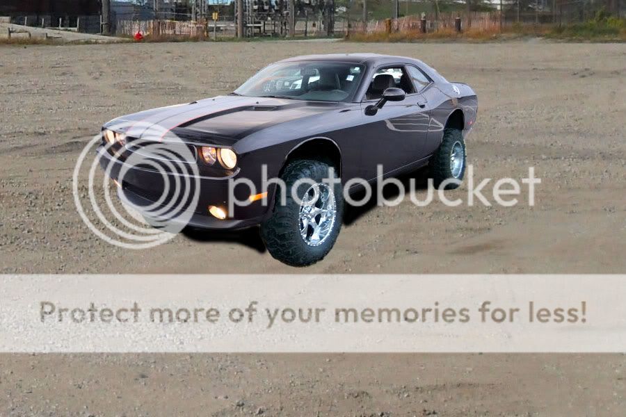 Lifted Challenger on 37s | Dodge Challenger Forum