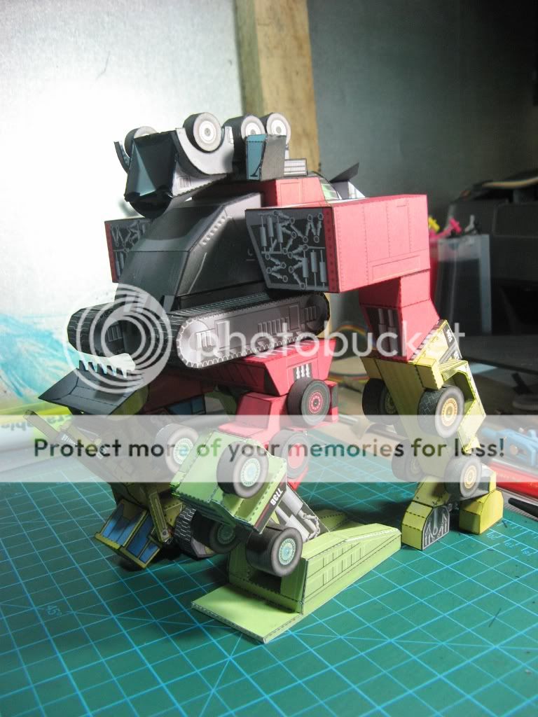 Heavy/Scratch: - ROTF Devastator Papercraft | TFW2005 - The 2005 Boards