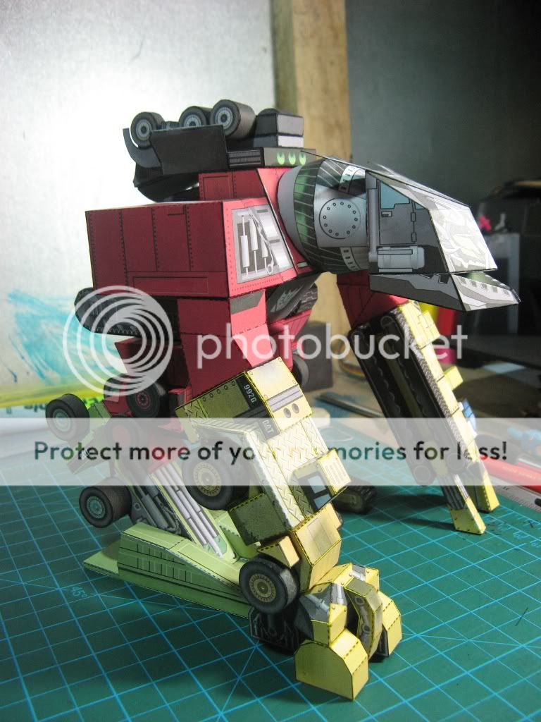 Heavy/Scratch: - ROTF Devastator Papercraft | TFW2005 - The 2005 Boards